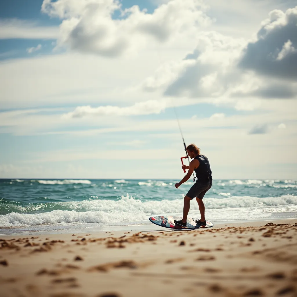 Mastering Kiteboarding: The Art of Foil Lessons